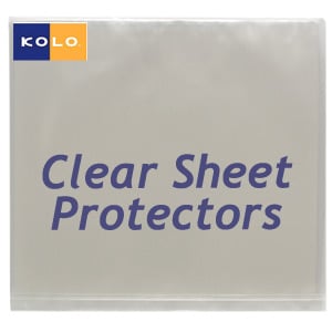 Original Kolo clear protector sleeves for 11x14 albums - Series B (pkg ...