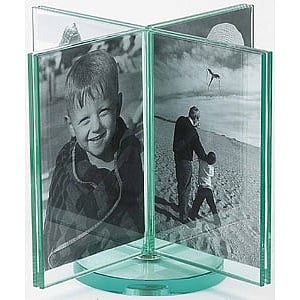 New QUAD SPINNER glass for 2x3 (wallet) prints - Picture Frames, Photo ...